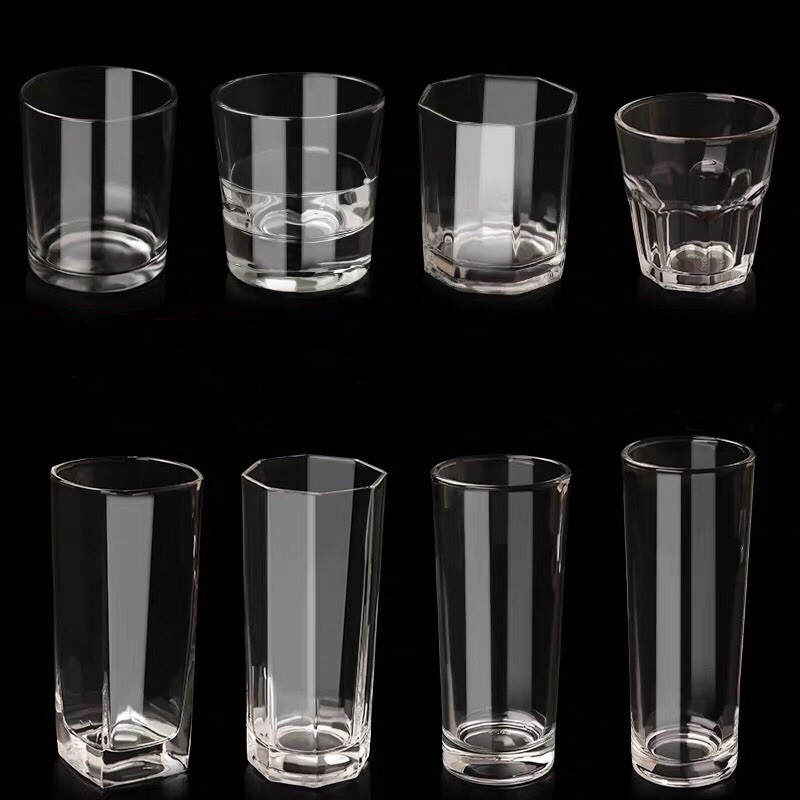 6 pcs/set Glass Coffee\/Tea Cups Double Coffee Mugs Drinking Cup ...