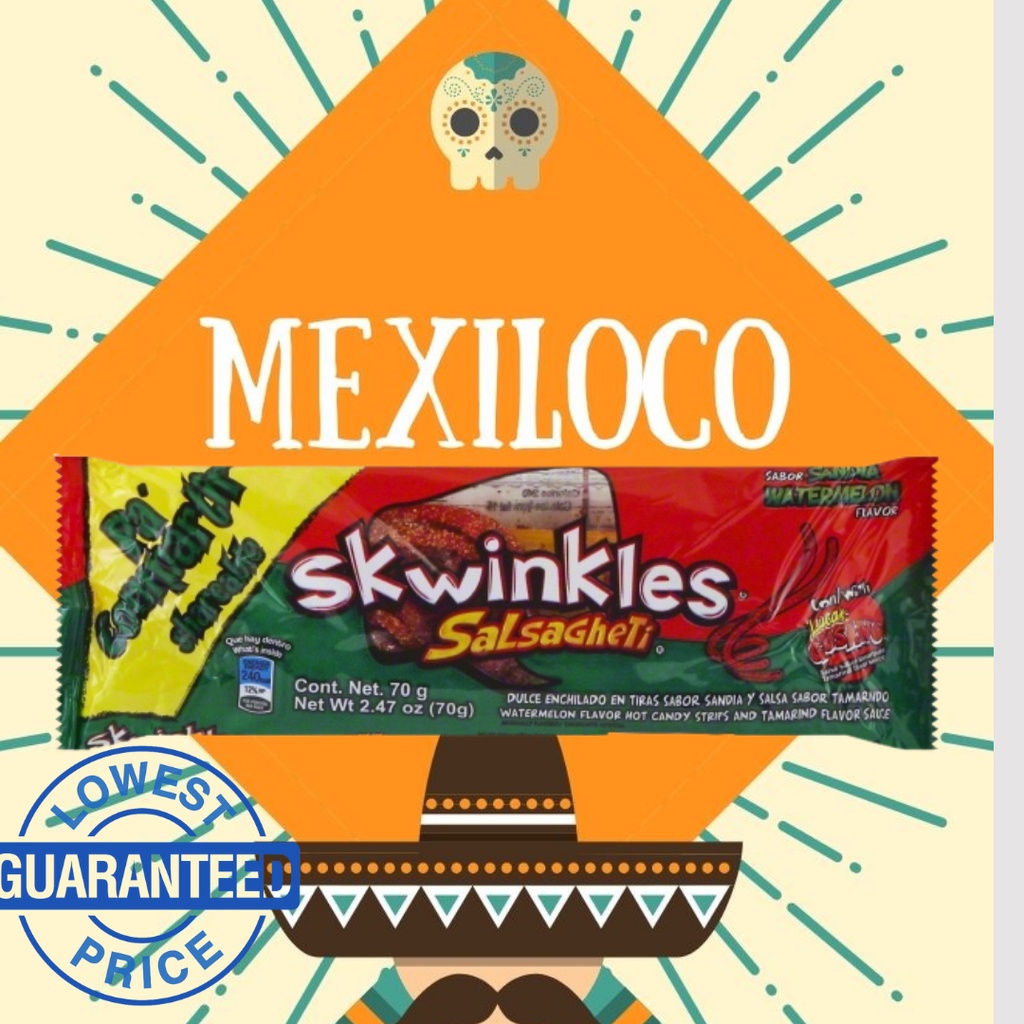 Mexiloco Lucas Salsaghetti Imported from Mexico Mexican Candy 70g ...