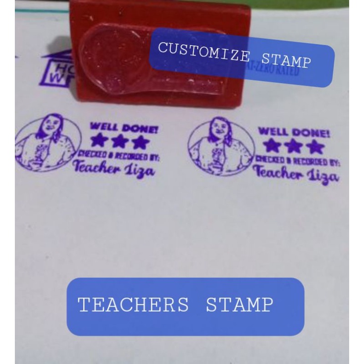 CUSTOMIZE TEACHERS STAMP | Shopee Philippines