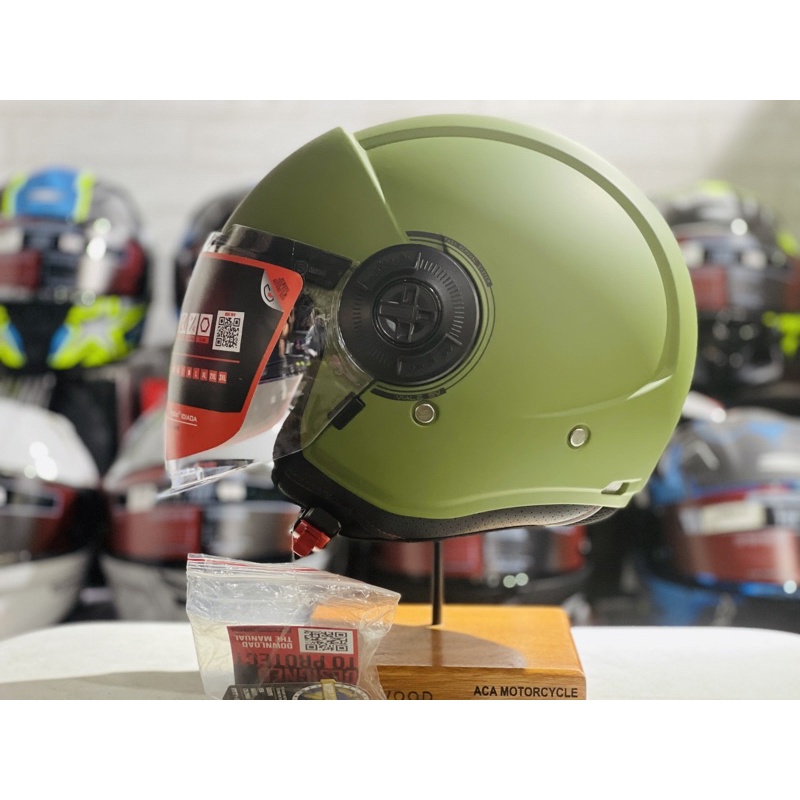 MT VIALE SV Half-Face Dual Visor Helmet | Shopee Philippines