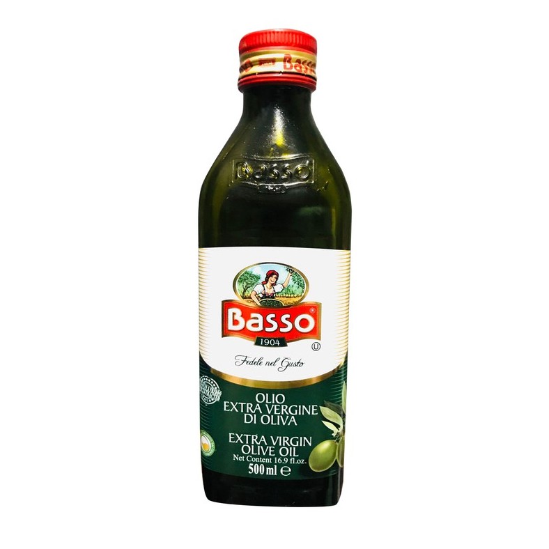 Basso Extra Virgin Olive Oil / Olio Extra Vergine Di Oliva ( 500ml ...