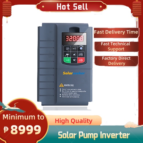 Solarseeker frequency Pump Inverter dual Input AC/DC for solar power ...