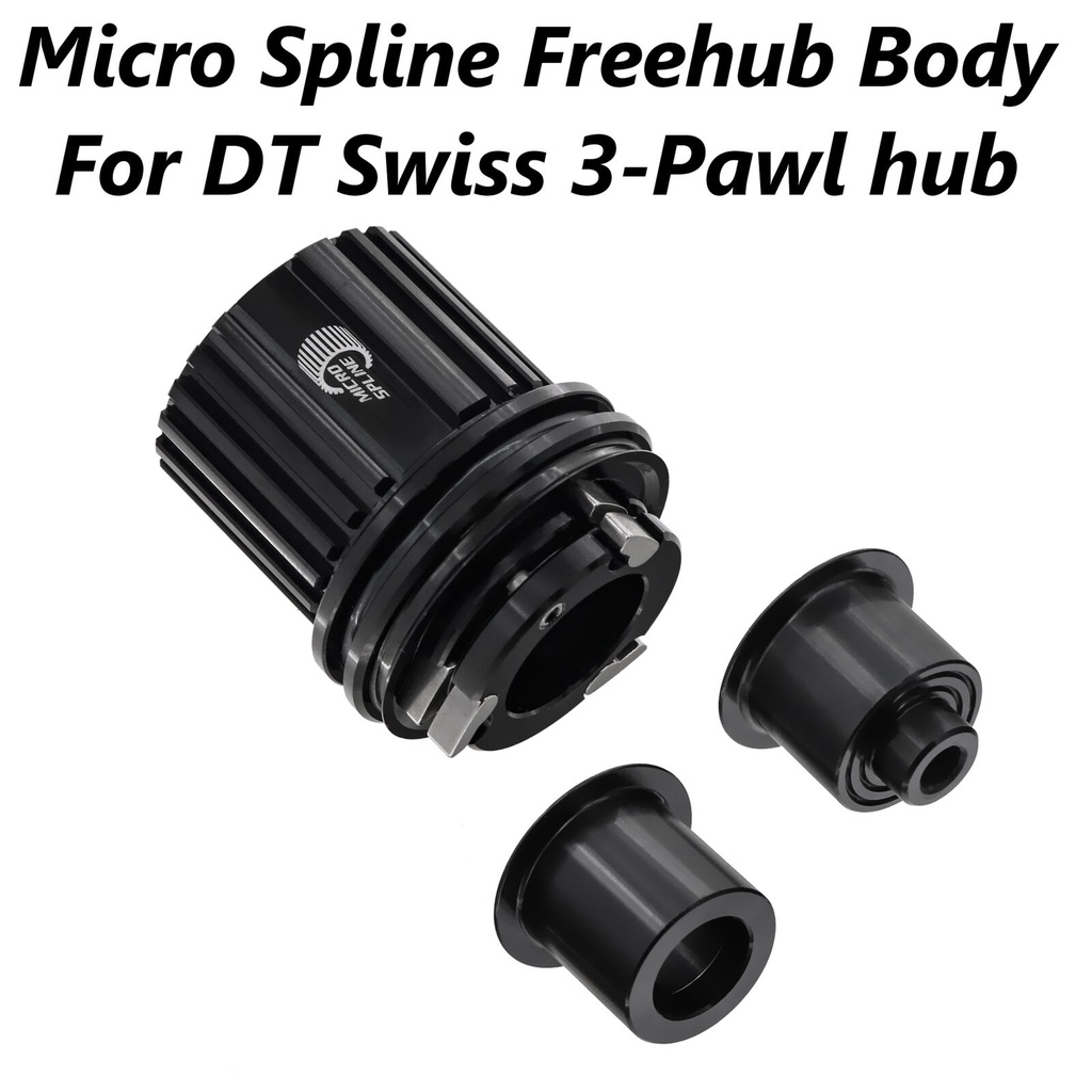 SHIMANO 12 Speed Micro Spline Freehub Body For DT Swiss 3-Pawl hub HUB ...