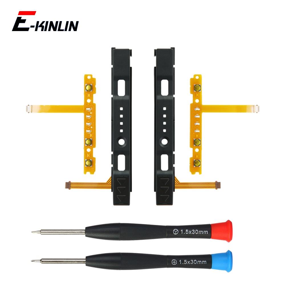 6 In 1 Button Flex Cable Track Slider Sliders Console Rail Screwdriver ...