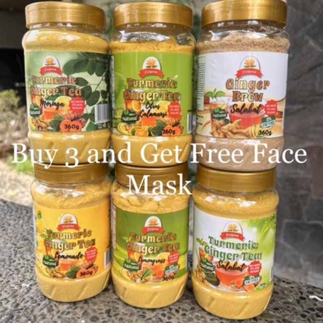 luyan turmeric ginger tea/ ginger brew 280g/360g | Shopee Philippines