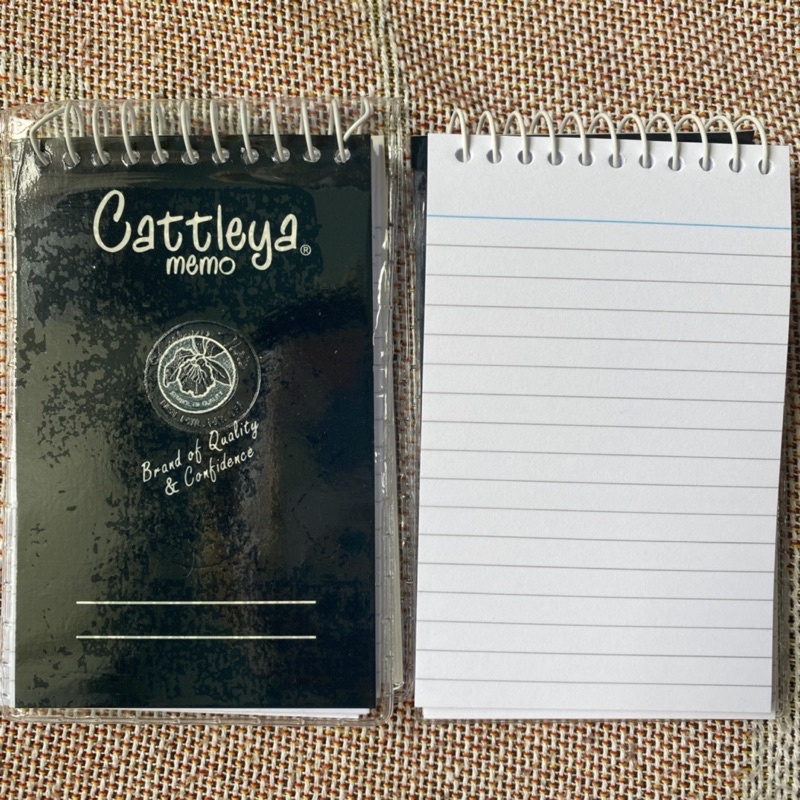 SOLD PER PIECE Cattleya Memo Notebook Cattleya Notebooks Blue 3×4.75 ...