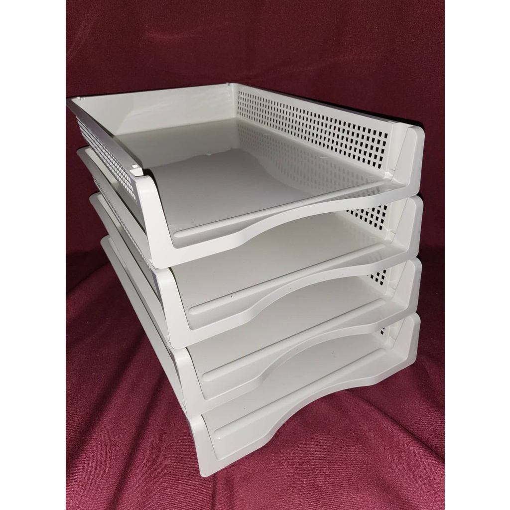 4 Layer elegant office & desk organizer / A4 & Long bond paper tray ...