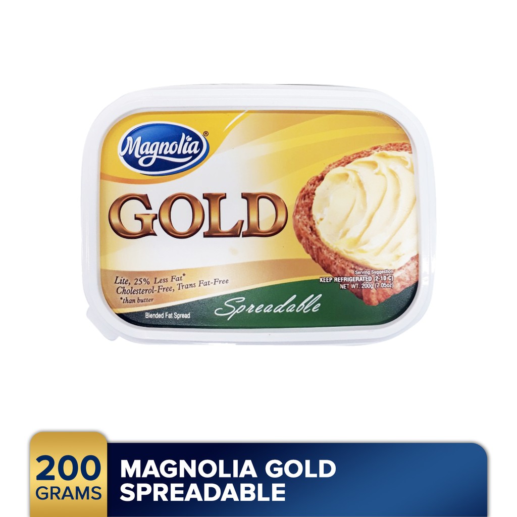 Magnolia Gold Lite Spreadable 200g | Shopee Philippines
