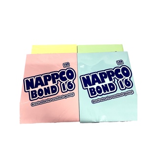 Colored Bond Papers Nappco | 500 sheets per Ream, Long & Short Sub16 ...