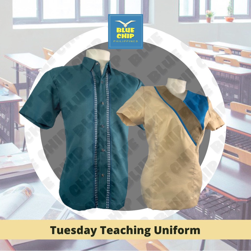 Alternative DepED Teacher's Uniform for Men's *by SET* (Women's Uniform ...