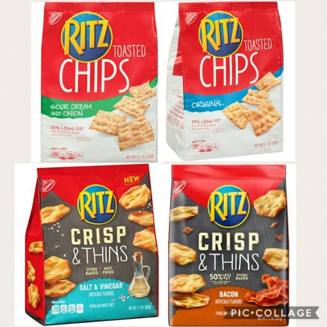 Ritz® imported baked crackers Great all time favorite snack | Shopee ...