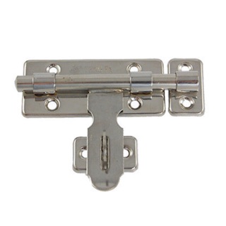 Stainless Steel Barrel Bolt Door Lock with Screws Latch Padlock Clasp ...