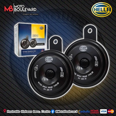 HELLA MOTORCYCLE HORN / BUSINA | Shopee Philippines