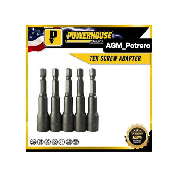 POWERHOUSE TEXSCREW ADAPTOR WITH MAGNET ( SOLD PER PIECE ) | Shopee ...