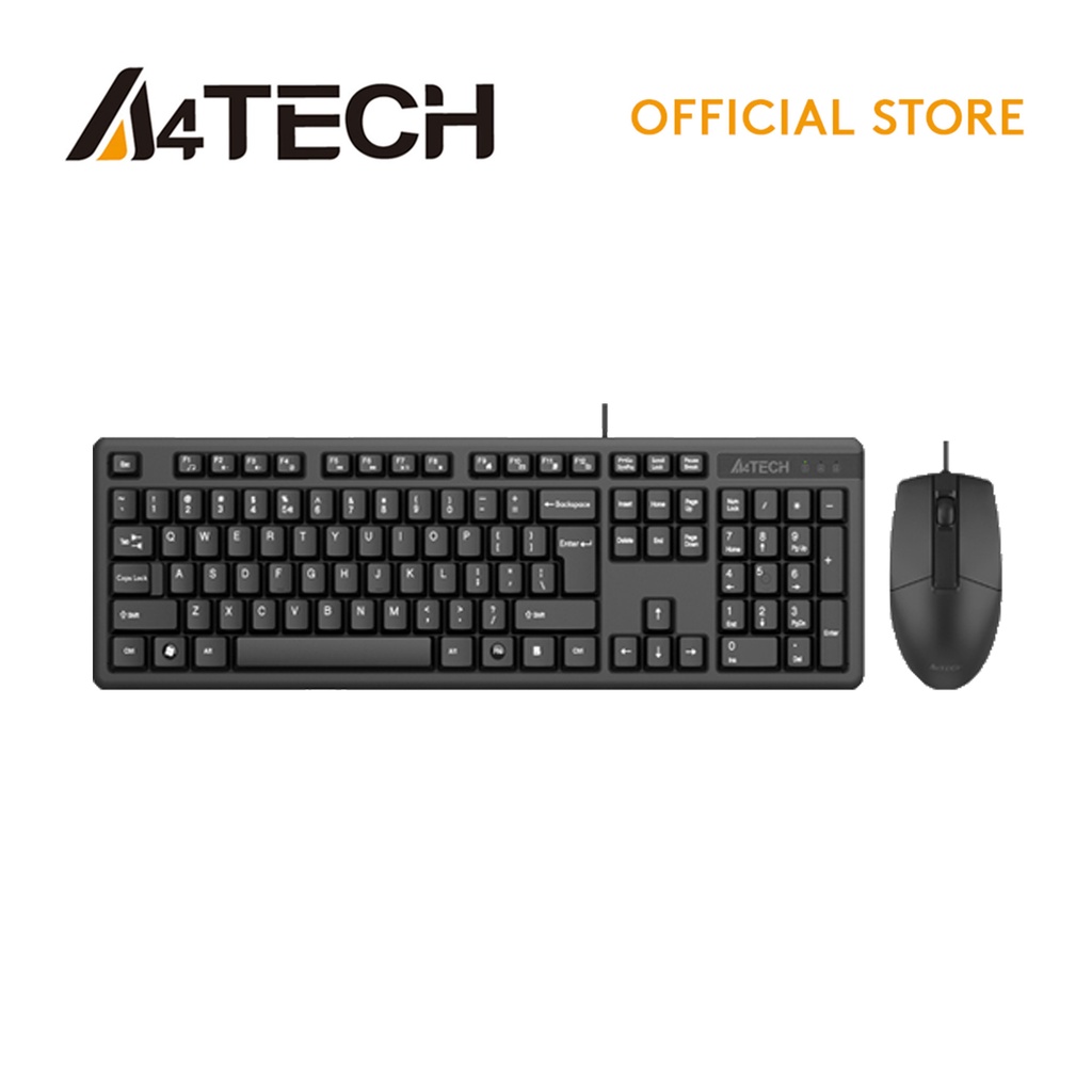 A4Tech KK-3330 Multimedia FN Laser Inscribed Keys Desktop Wired ...