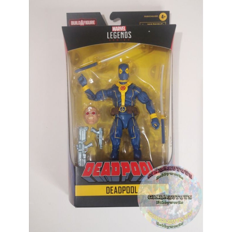 Marvel Legends Blue Deadpool Strong Guy BAF included | Shopee Philippines