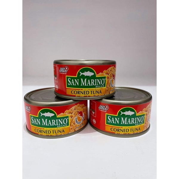 San Marino Corned Tuna 180g - 3pcs | Shopee Philippines