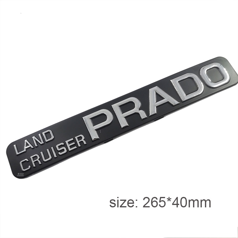 1 x ABS LAND CRUISER PRADO Logo Car Auto Rear Emblem Badge Marker ...