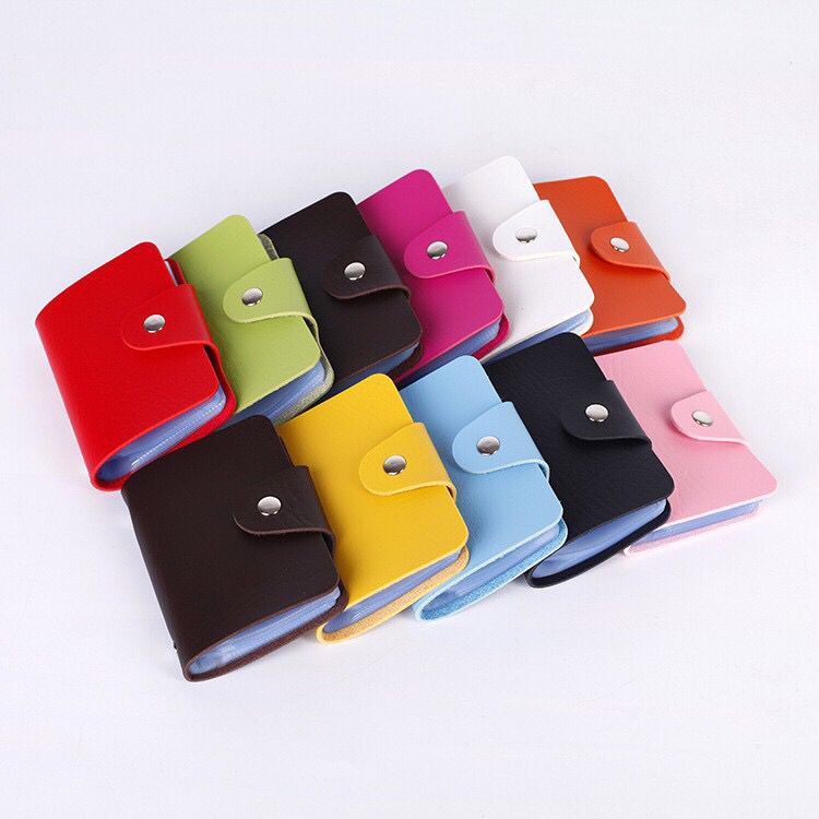 Business Leather Card Holder Wallet Organizer~ | Shopee Philippines
