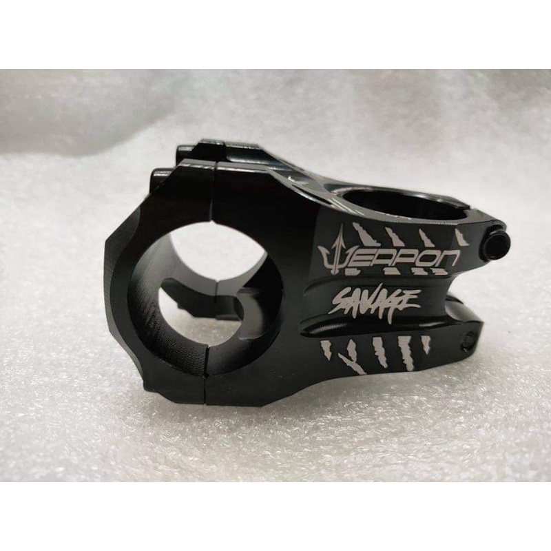 Weapon Savage stem / Weapon Predator bike stem (black) (black red ...