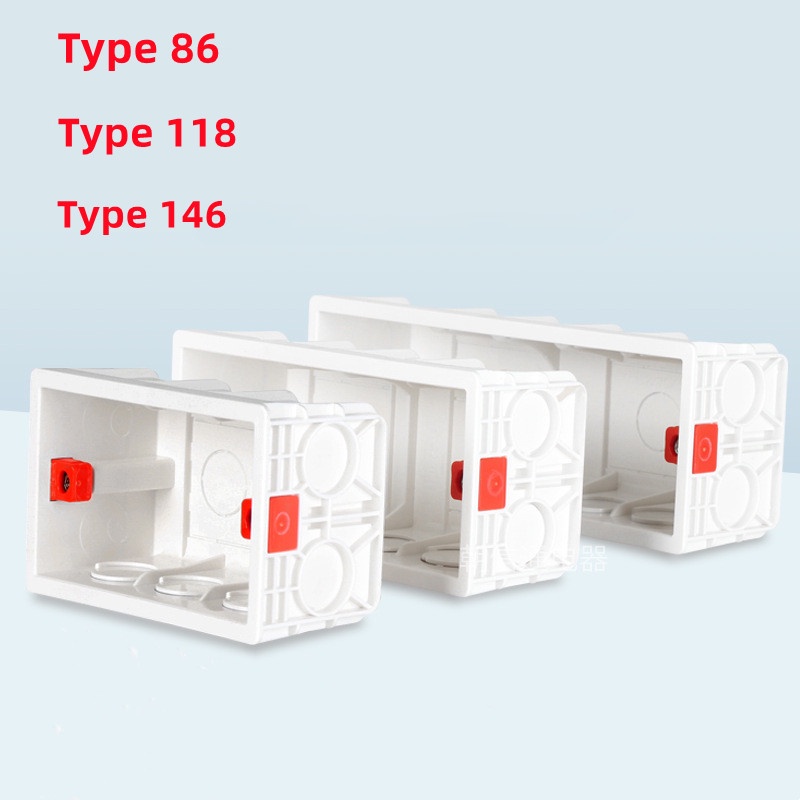 Junction Box Type 86 Type 118 Type 146 Internal Box Standard Switch ...