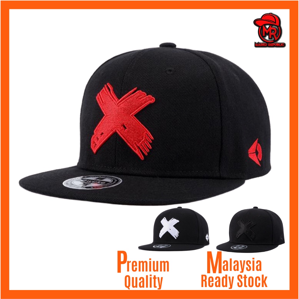 Banned Wu Ke X Cross Logo X Snapback Men Women Trucker Mesh Snapback ...