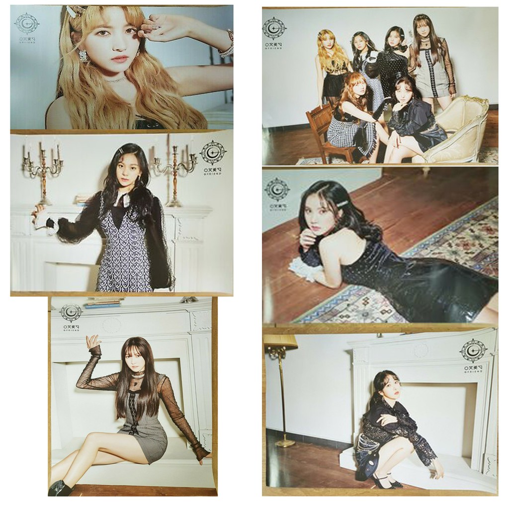 GFRIEND Official Poster PARALLEL, GFriend Fan Meeting Limited Poster ...