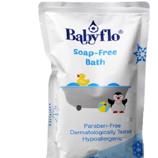 Babyflo Soap-Free Bath 600ml Refill | Shopee Philippines
