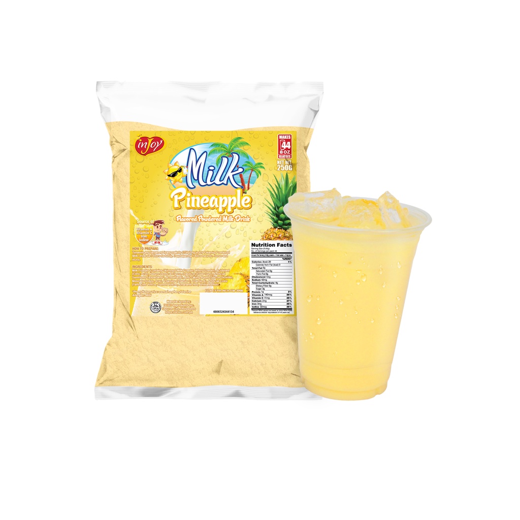 inJoy Pineapple Milk Palamig 250g | Flavored Powdered Milk Drink ...