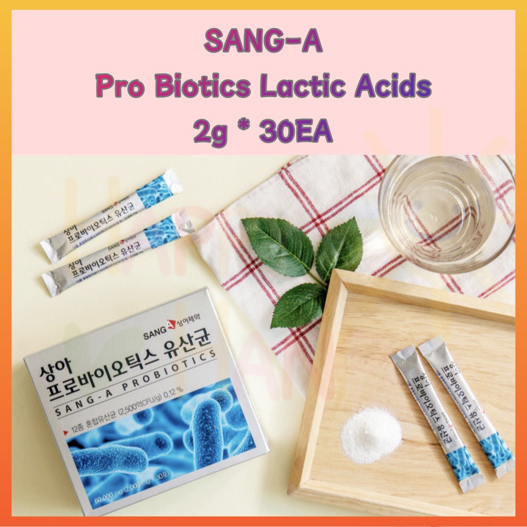 Sang-A sang a sanga Probiotics 250Billion CFU ( 2,000mg x 30 sticks 60g ...