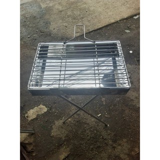 NEW DESIGN FOLDABLE LARGE BARBEQUE PURE STAINLESS IHAWAN - HEAVY DUTY ...