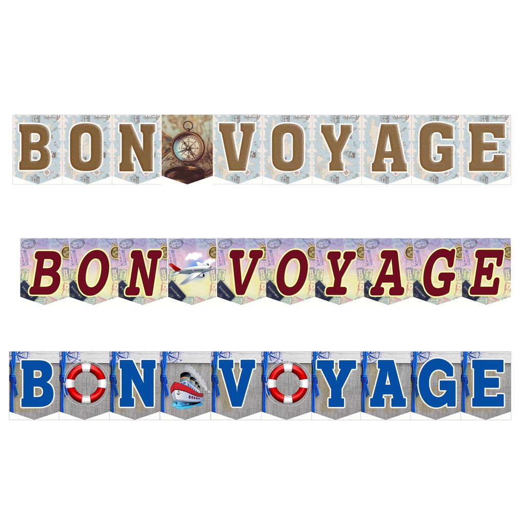 BON VOYAGE BANNER / DECOR | Shopee Philippines