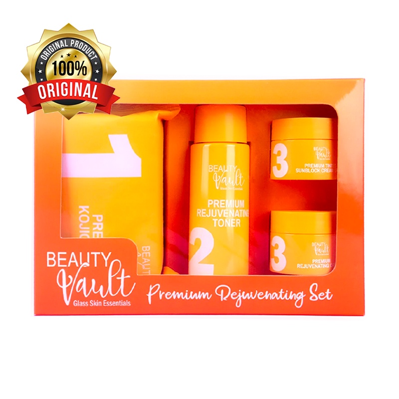 Beauty Vault New Glass Skin Essentials Premium Rejuvenating Set NEW ...