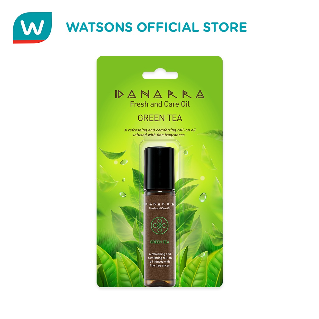 DANARRA Fresh and Care Oil Green Tea 10ml | Shopee Philippines