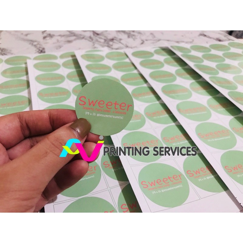 Product Label Sticker | Shopee Philippines