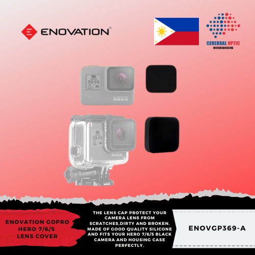 Enovation GoPro Hero 7/6/5 Lens Cover (OLD PACKAGING) | Shopee Philippines