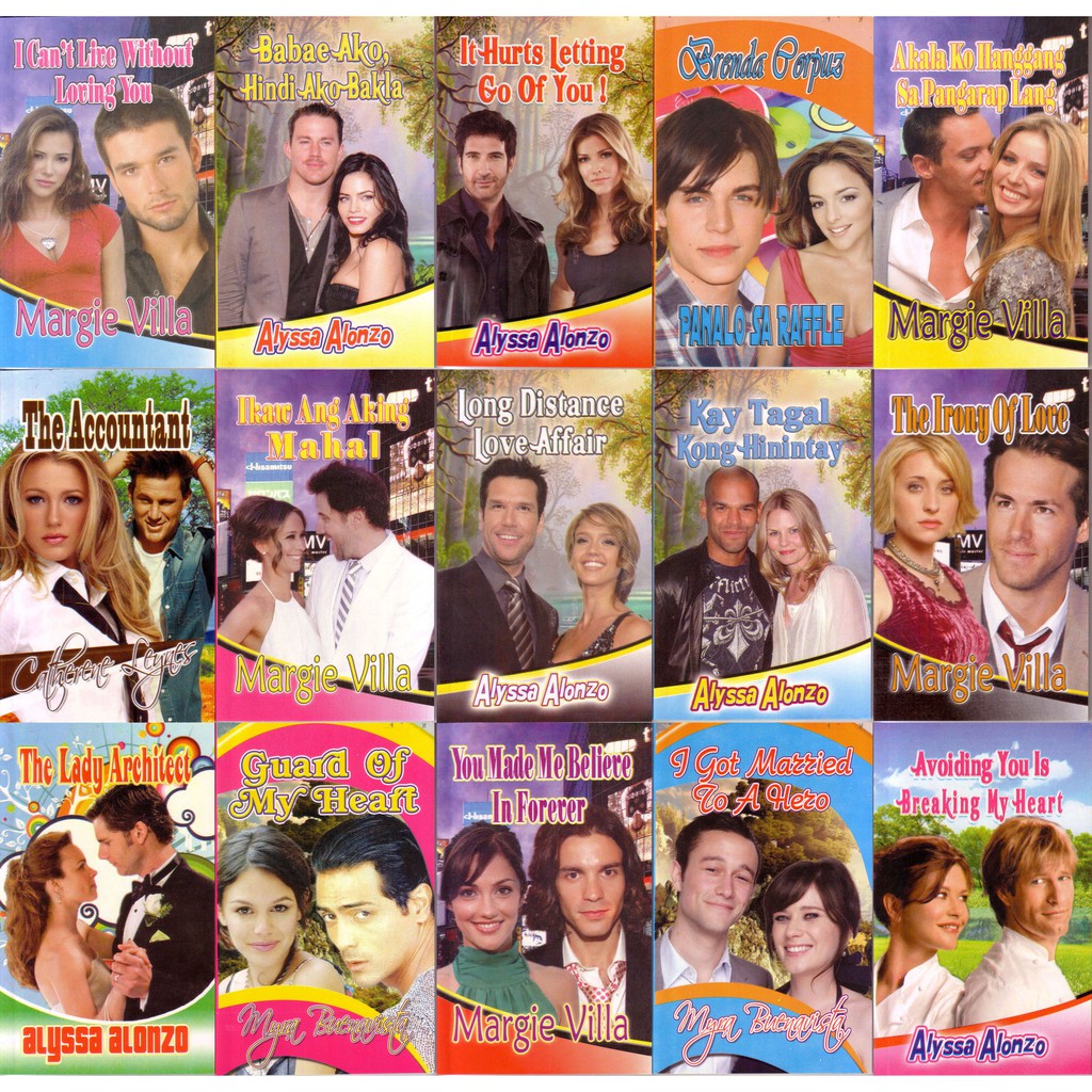 Pinoy Romance Pocketbooks Brand New Non Precious Hearts Romance Glossy Cover Good Quality