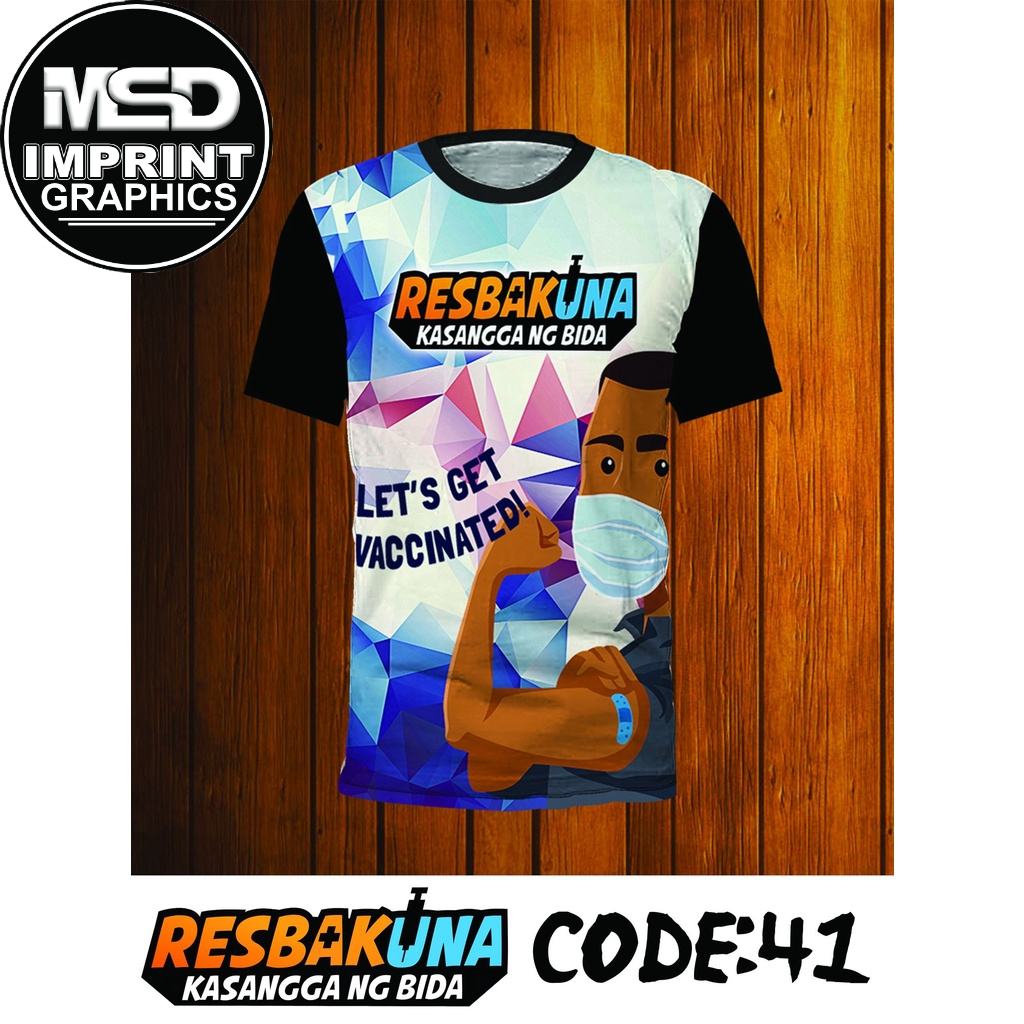 RESBAKUNA KASANGGA NG BIDA SUBLIMATION TSHIRT V7 | Shopee Philippines