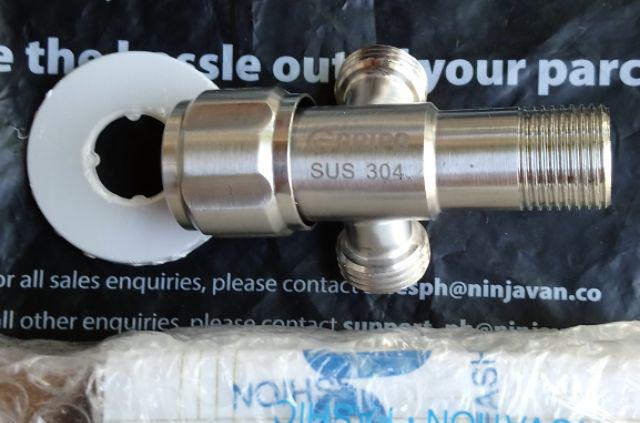 GRIPO sus304 stainless 2 way angle valve 90 degrees angle GP68JSD ...