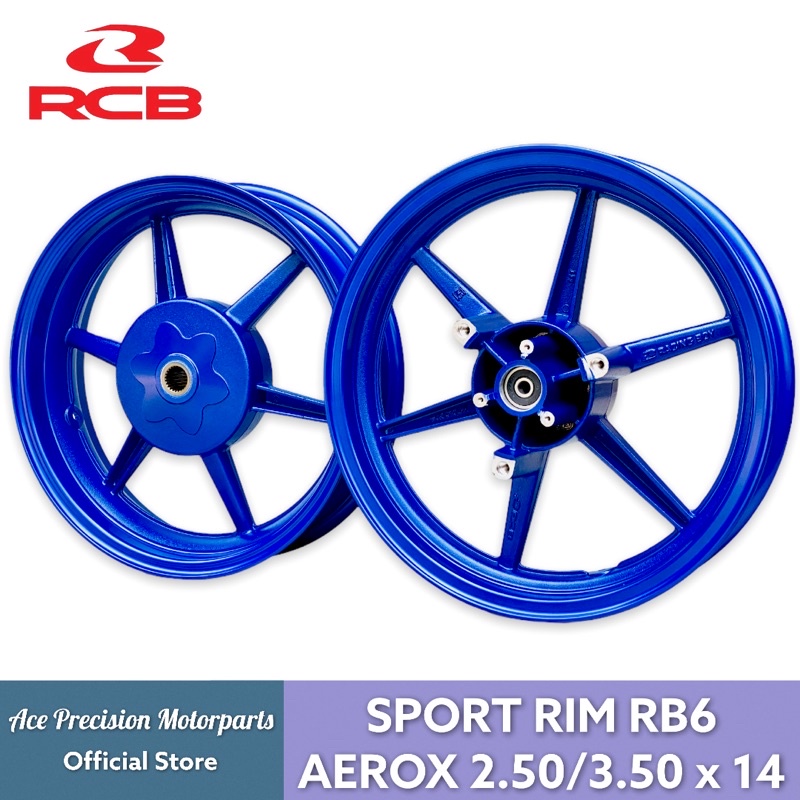 RCB MAGS [RB6] AEROX155 2.50/3.50 x 14 | Shopee Philippines