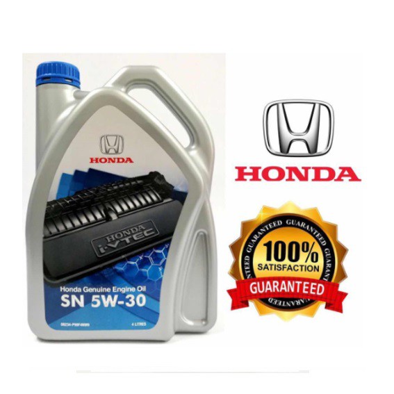 Honda SN 5W30 4L Semi Synthetic Engine Oil | Shopee Philippines