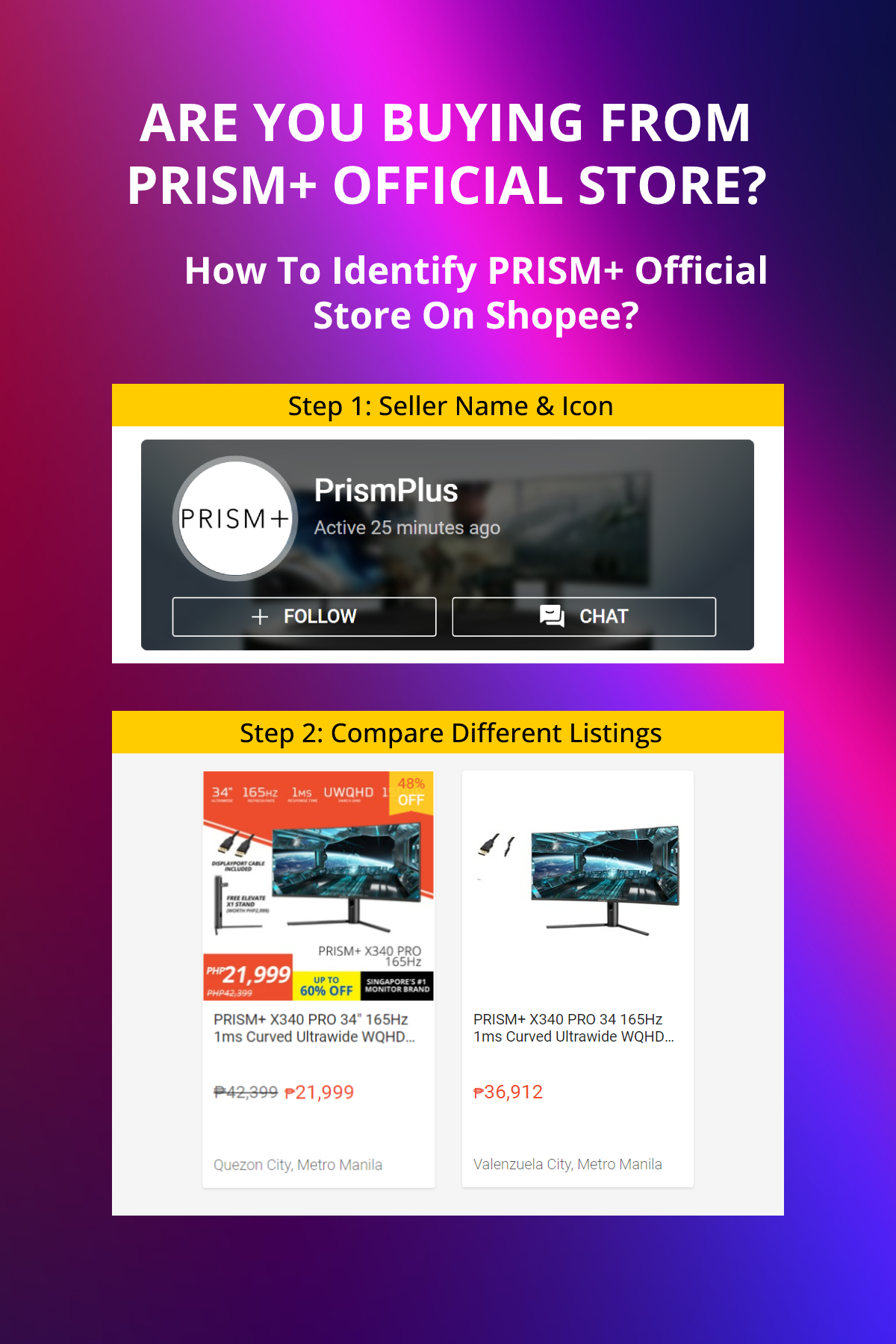 PrismPlus, Online Shop | Shopee Philippines
