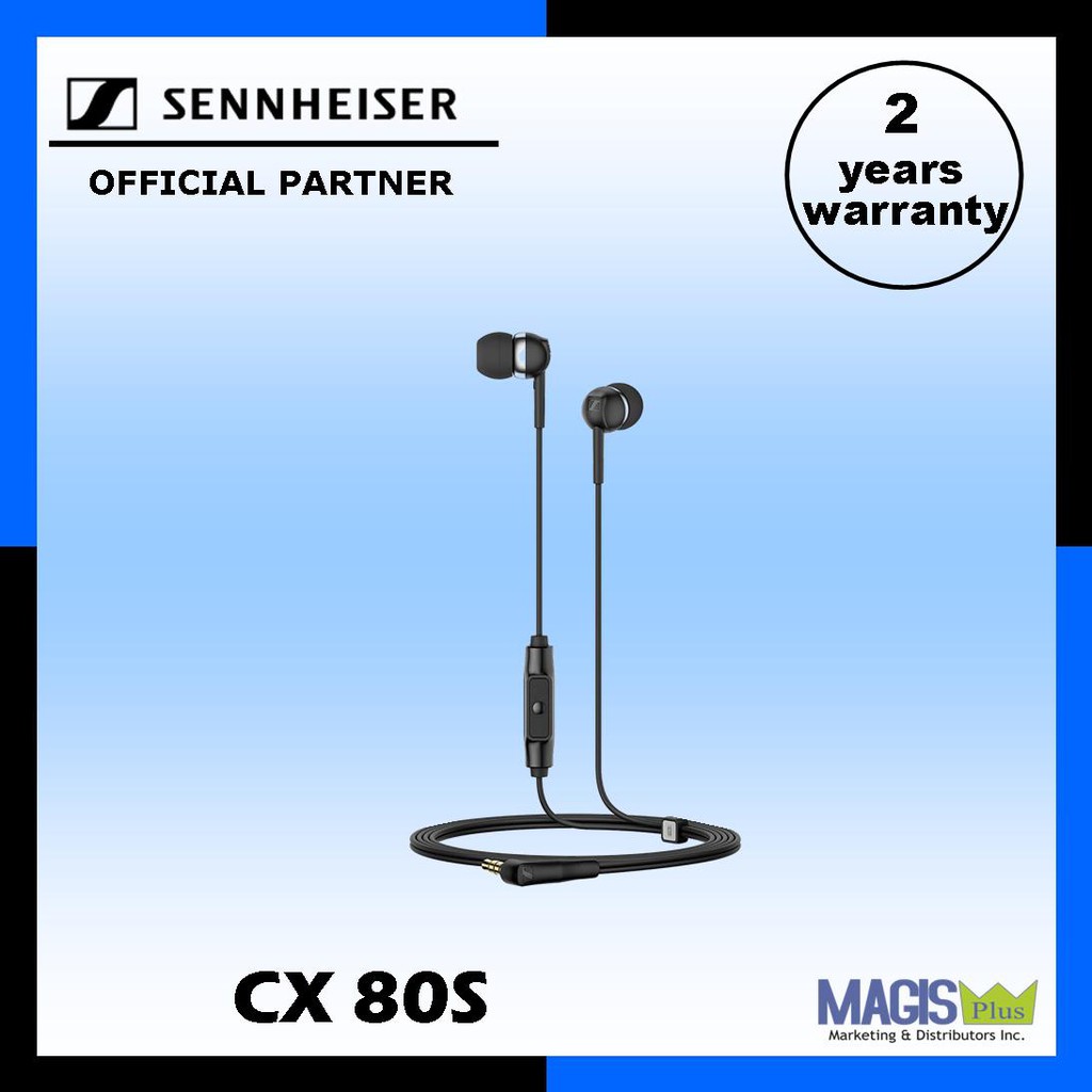 Sennheiser CX80S Wired Earphones | Shopee Philippines