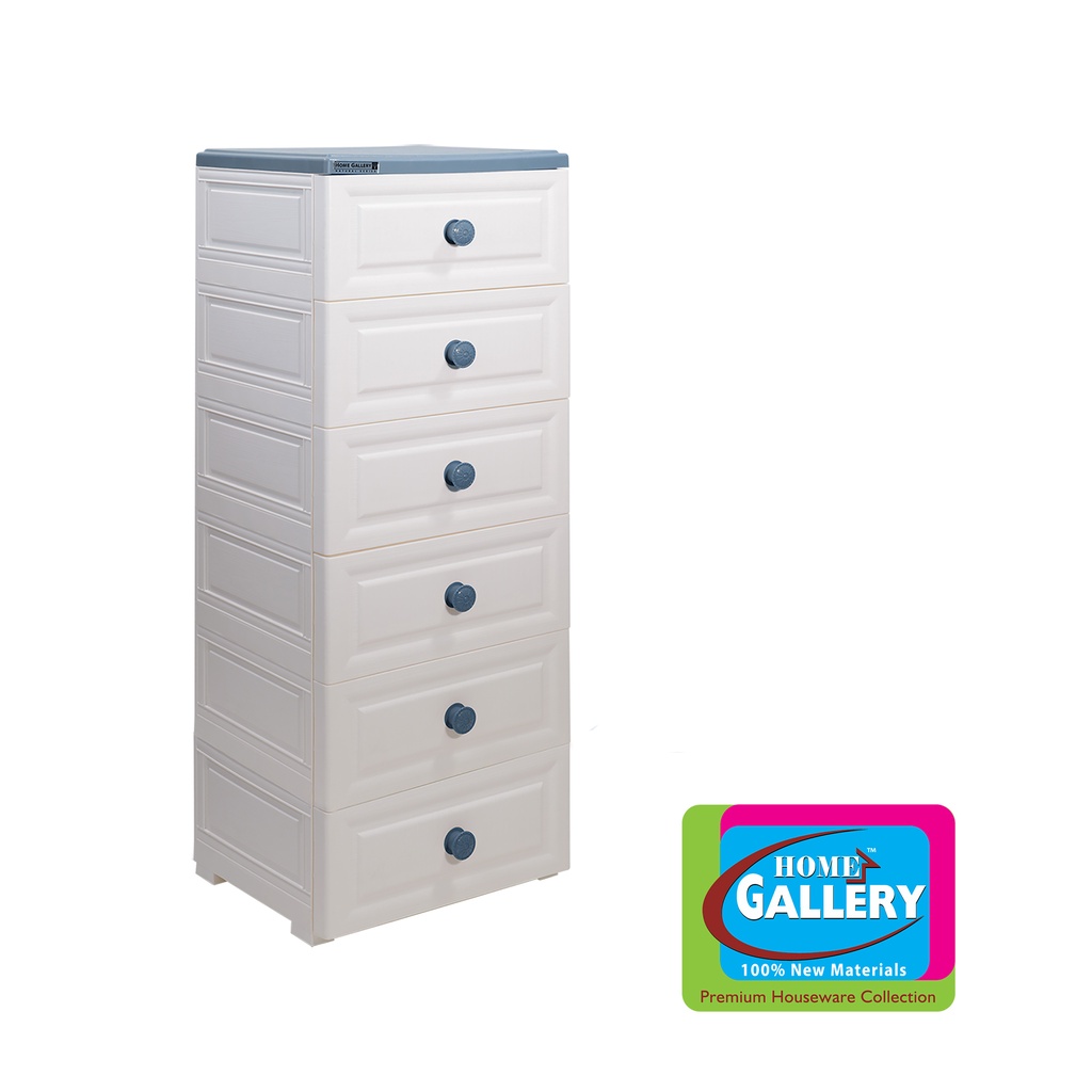 Home Gallery Natural Series Storage Cabinet | 6 Layer | Dimension ...