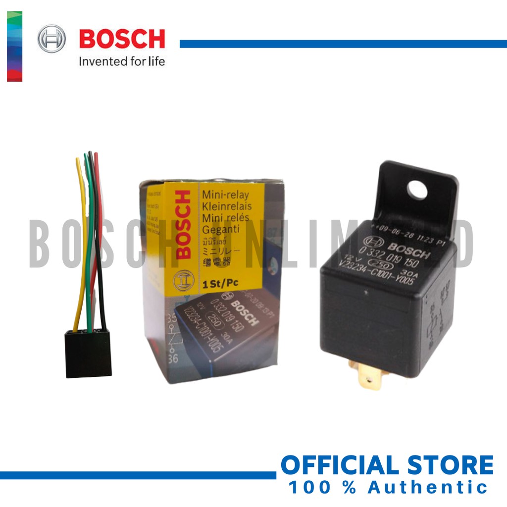 Bosch RELAY 12v (150/12v) & Socket | Shopee Philippines