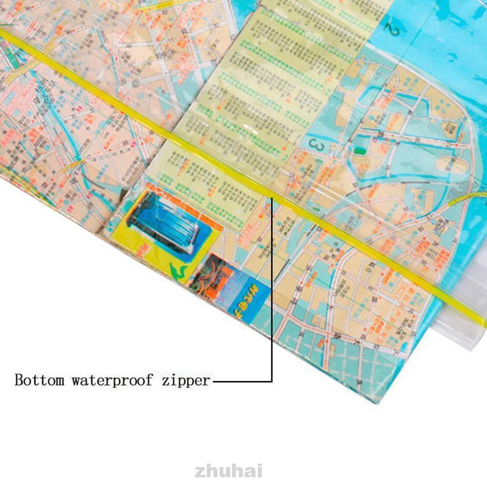 Camping Clear PVC Dry Hiking Lightweight Portable Map Cover | BeeCost