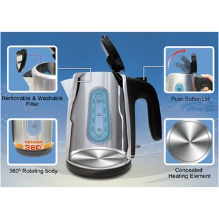 Imarflex Electric Kettle IK-315S 1.5L Stainless | Shopee Philippines