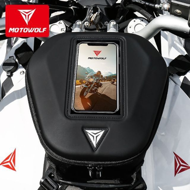 Original Motowolf Motorcycle Fuel Tank Bag Waterproof Phone Case ...