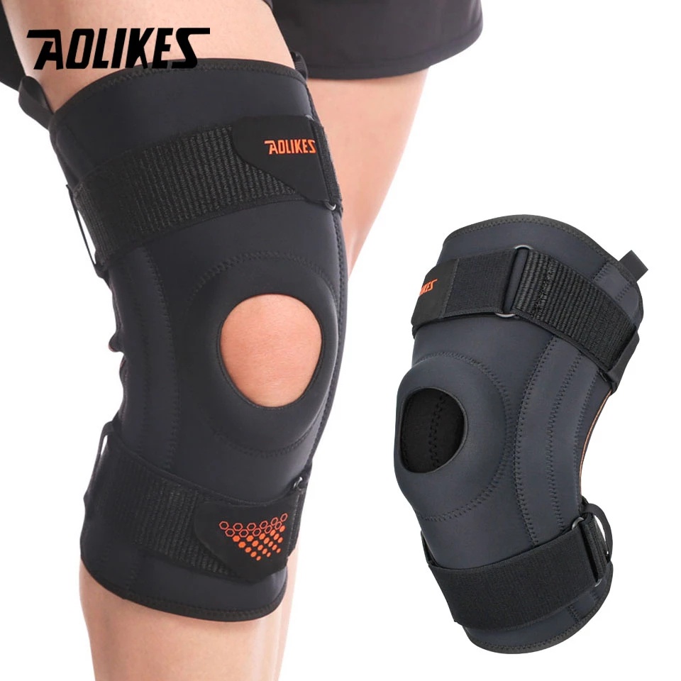1PCS Pressurize Knee Support Sleeve Protector Elastic Knee Pads Brace ...