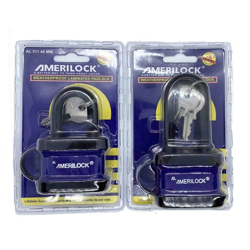 Amerilock Weatherproof Padlock Rustproof 40mm | Shopee Philippines